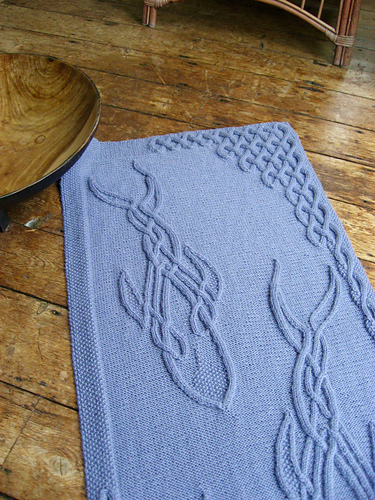 Ravelry: Glencoyne Dale Celtic wrap pattern by Susanne Daum