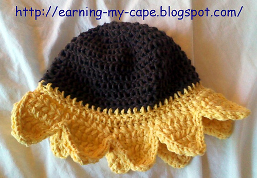 Ravelry: Sunflower Sun Hat pattern by Susie Oui Crochet