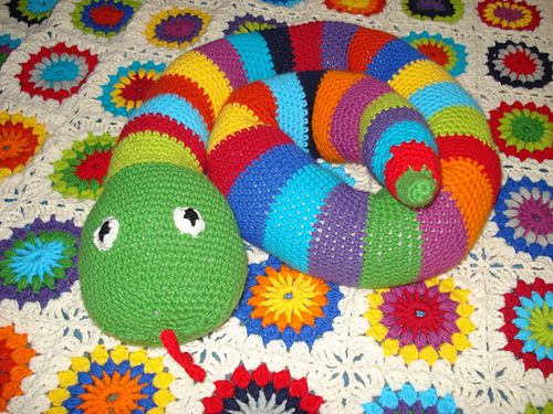 Ravelry: Stripy Snake pattern by Lois Daykin