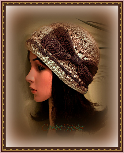 Ravelry: Bow Diddly Beanie Hat pattern by Silvia Kimbrough aka Crochet ...