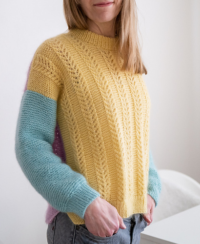 Ravelry: Colorblock Sweater pattern by SuviKnits