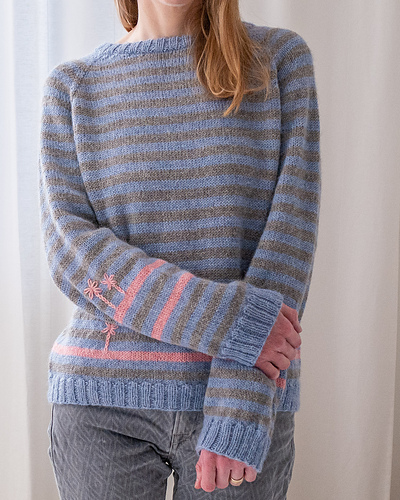 Ravelry: Grow and Bloom Sweater pattern by SuviKnits
