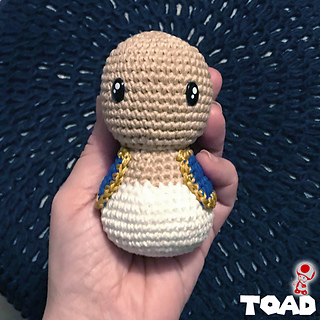 Ravelry: Toad Super Mario Bros pattern by Suzy Dias