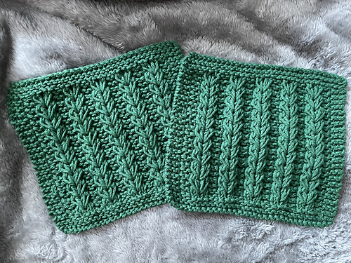 Ravelry: Elegant Petals Spa Cloth pattern by Paula Veldhuis