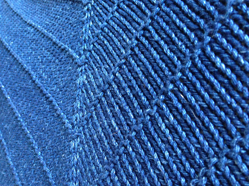 Ravelry: Svalda's 61. Denim Boneyard Shawl