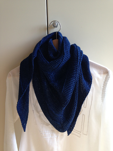 Ravelry: Svalda's 61. Denim Boneyard Shawl