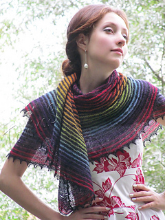 Ravelry: SvetlanaTomina's Kauni. Butterfly shawl