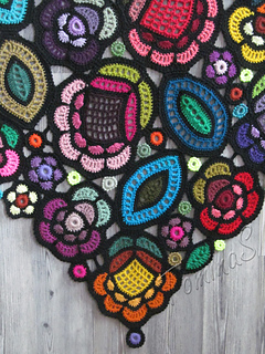 Ravelry: SvetlanaTomina's Shady Garden shawl