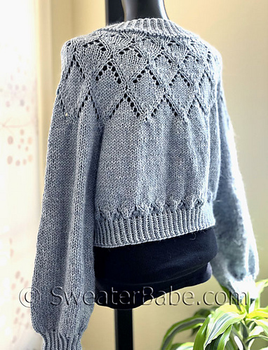 Ravelry: #355 Lia Cardigan pattern by SweaterBabe