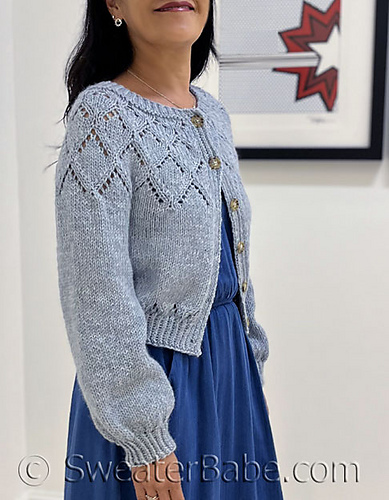 Ravelry: #355 Lia Cardigan pattern by SweaterBabe