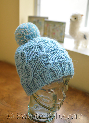 Ravelry: #293 Morgan One-Skein Hat pattern by SweaterBabe