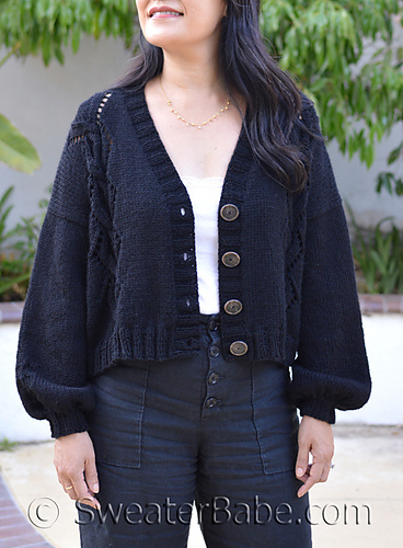 Ravelry: #298 Stella Cardigan pattern by SweaterBabe