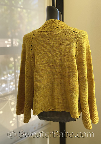 Ravelry: #286 Kalina Cardigan pattern by SweaterBabe