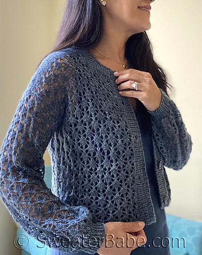 Ravelry: #334 Lilliana Cardigan pattern by SweaterBabe