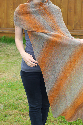 Ravelry: Biased Transitions Wrap pattern by SweaterFreak