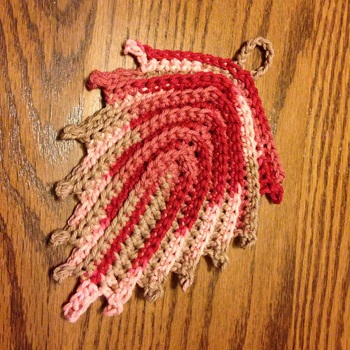 Ravelry: Autumn Leaves Dish/Wash Cloth or Hot Pad pattern by Elizabeth ...