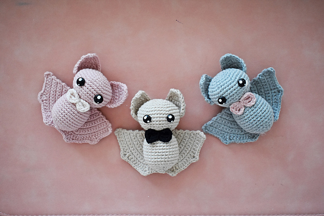Ravelry: Baby bat crochet pattern pattern by Victoriia Kyrychuk