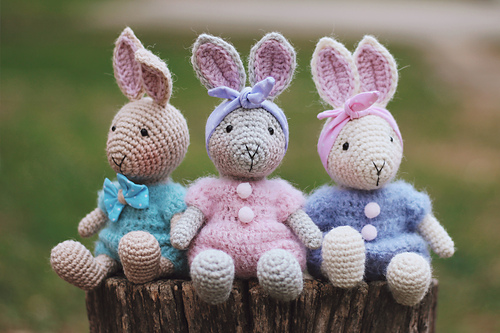 Ravelry: Bunny Tail pattern by Diana Patskun