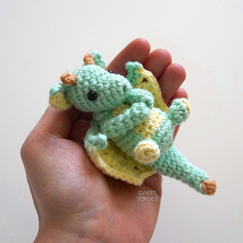 Ravelry: Daiyu the Dragon pattern by Sweet Softies