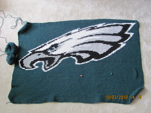 Ravelry: Philadelphia Eagles Graph pattern by BZ Crochet Designs