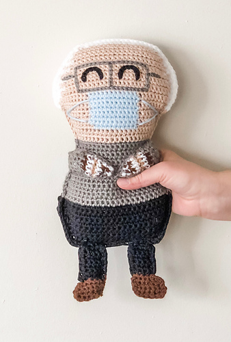 Ravelry: Bernie Sanders Amigurumi pattern by Keeley Roberts