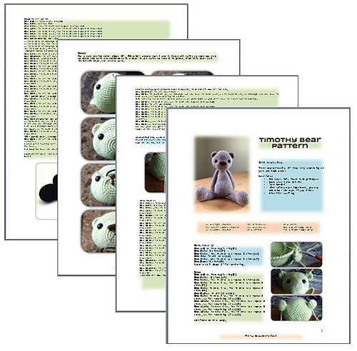 Ravelry: Timothy the Bear pattern by Lisa Beauchemin