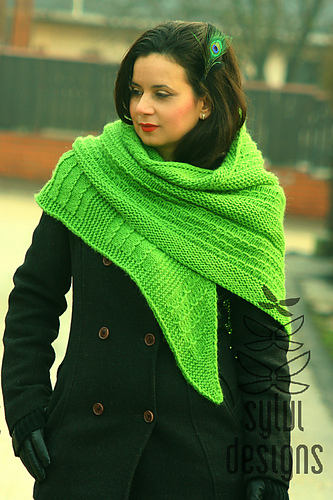 Ravelry: Royal Jelly Shawl pattern by Sylvi Designs