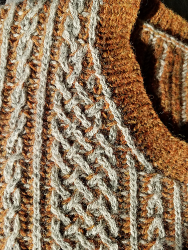 Ravelry: Braided Bread Sweater pattern by Jenn Lampen