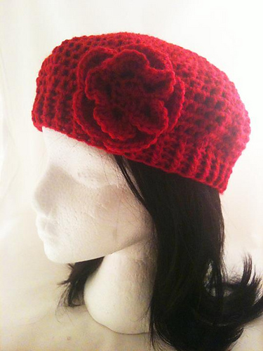 Ravelry: Rosedale Beret Crochet Pattern pattern by Wools & Tools