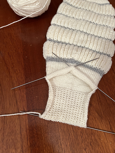 Ravelry: Slouch socks pattern by Helen Maple