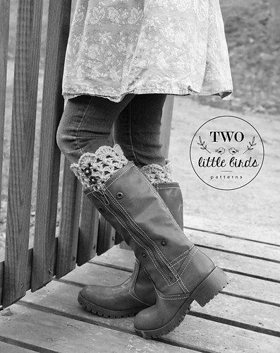 Ravelry: Lachlan Boot Cuffs pattern by Emily Anne