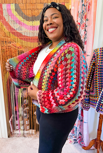 Ravelry: HexaGranny Cardigan pattern by Toni Lipsey
