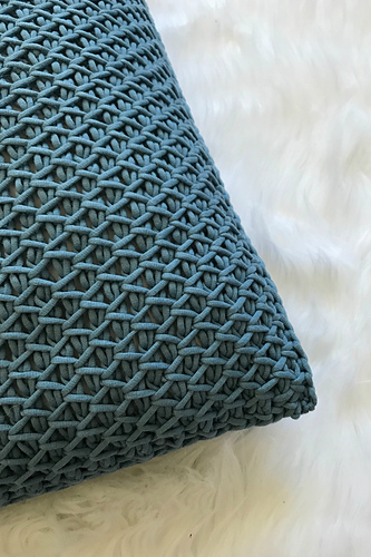 Ravelry: Cottage Throw Pillow - Tunisian Crochet pattern by Toni Lipsey