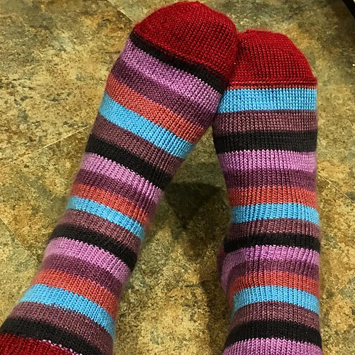 Ravelry: 9" Circular Sock Knitting Workshop pattern by Elizabeth Strube