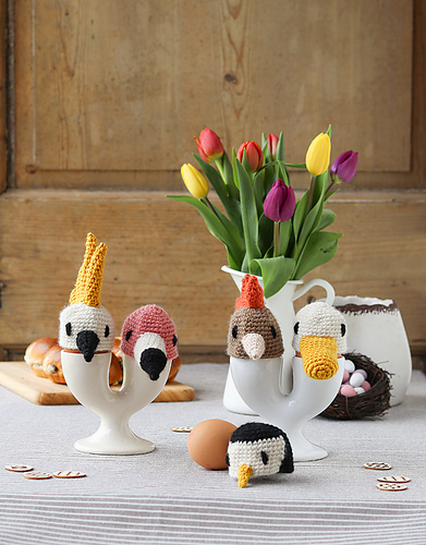 Ravelry: Bird Egg Toppers pattern by TOFT UK
