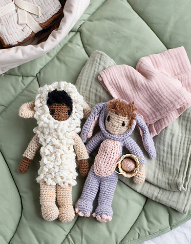 Ravelry: Mini Easter Lamb Doll pattern by TOFT UK