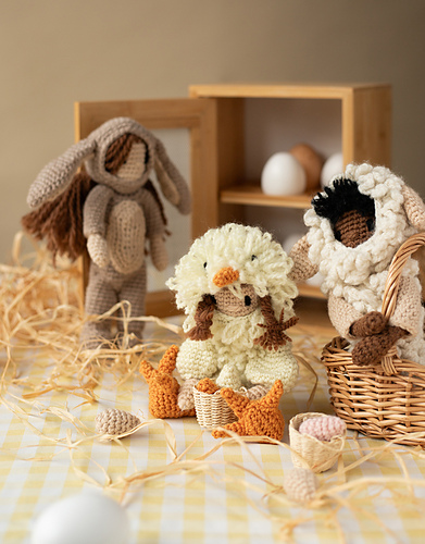 Ravelry: Mini Easter Lamb Doll pattern by TOFT UK