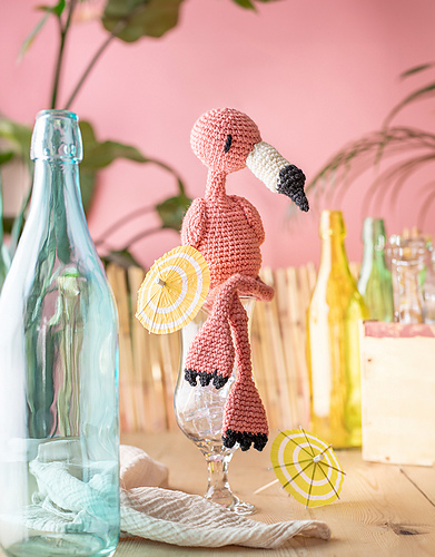 Ravelry: Sophia the Flamingo pattern by TOFT UK