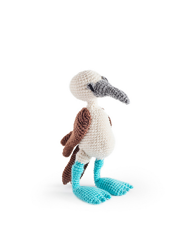 Ravelry: Vince the Blue-footed Booby pattern by TOFT UK