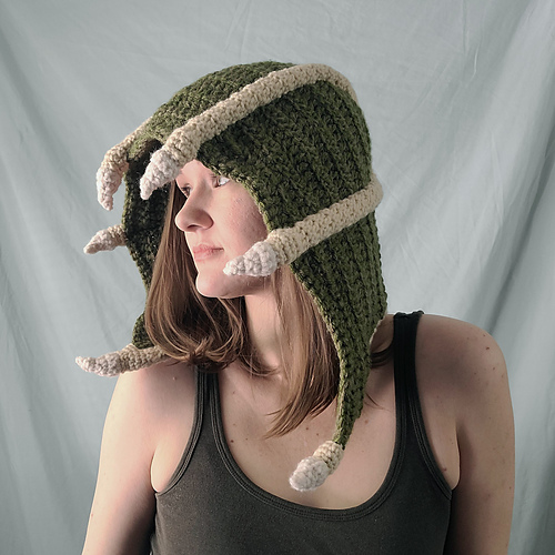 Ravelry: Dragon Wing Hood pattern by Jen Knight