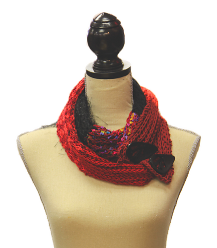 Ravelry: Two-Button Cowl pattern by Crafty Lady Trio