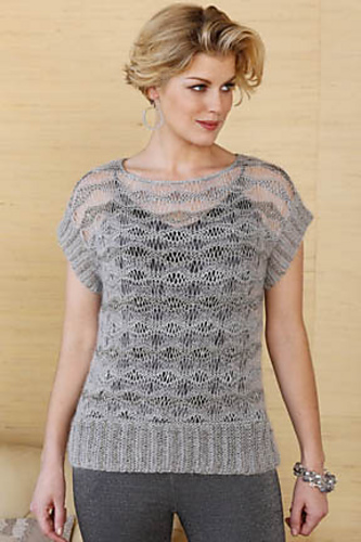 Ravelry: Brigitte Seafoam-Pattern Top pattern by Irina Poludnenko