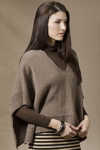 Ravelry: Trastevere Poncho Top pattern by FDC Design Studio