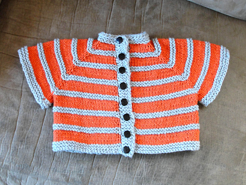 Ravelry: Baby Mandarin Jacket pattern by Talena Winters