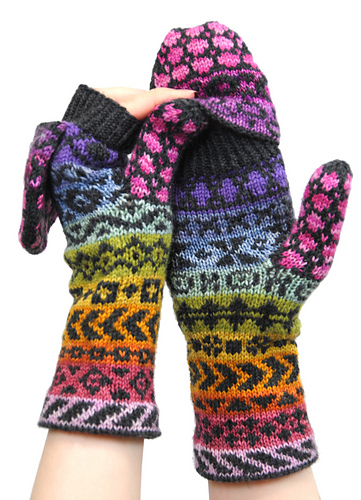 Ravelry: Fair Isle Mitten MKALendar pattern by Susanna Winter
