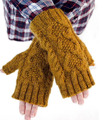Ravelry: Hibernia Mitts pattern by Susanna Winter