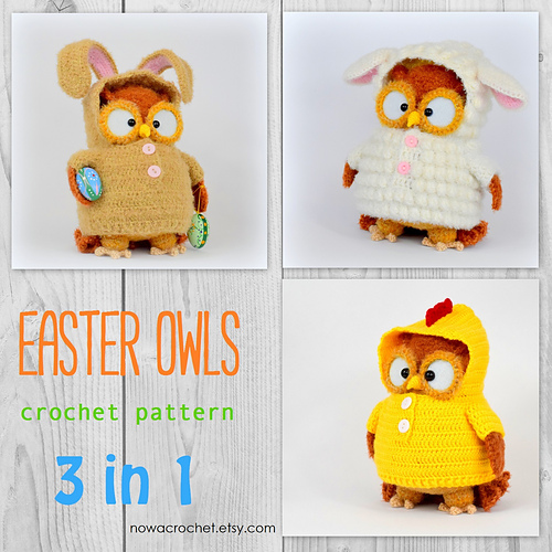 Ravelry: Easter Owls pattern by Tamara Nowack