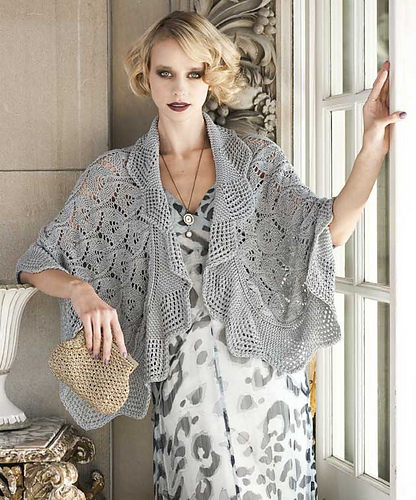 Ravelry: #03 Lace Capelet pattern by Tanis Gray