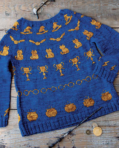 Ravelry: Harry Potter Wizarding World Sweater pattern by Casapinka