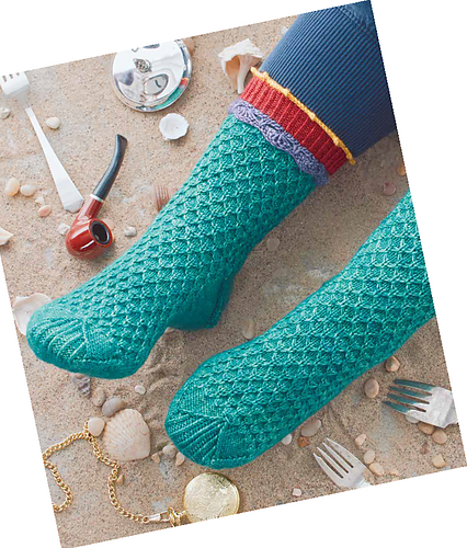 Ravelry: Ariel Socks pattern by "Amanita" Agata Mackiewicz
